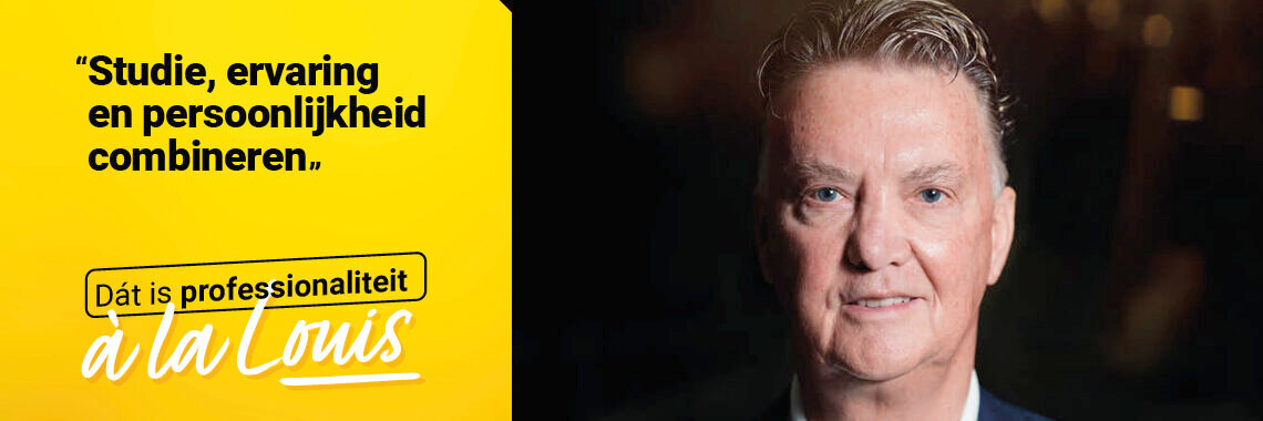 Louis van Gaal is het nieuwe gezicht van Crowe Foederer - Accountantweek